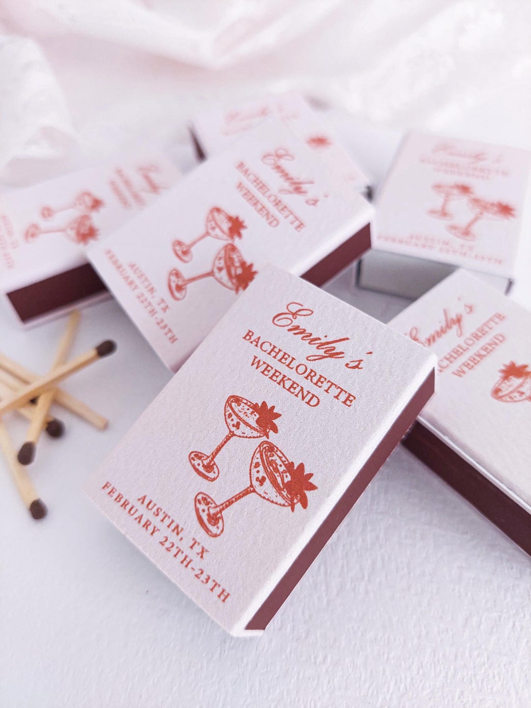 Handmade Matchboxes, Personalized Wedding Matchboxes, Printed ...