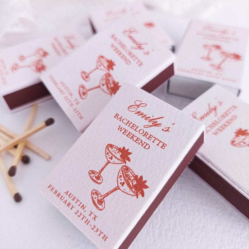 Personalised Matchboxes - Etsy Australia