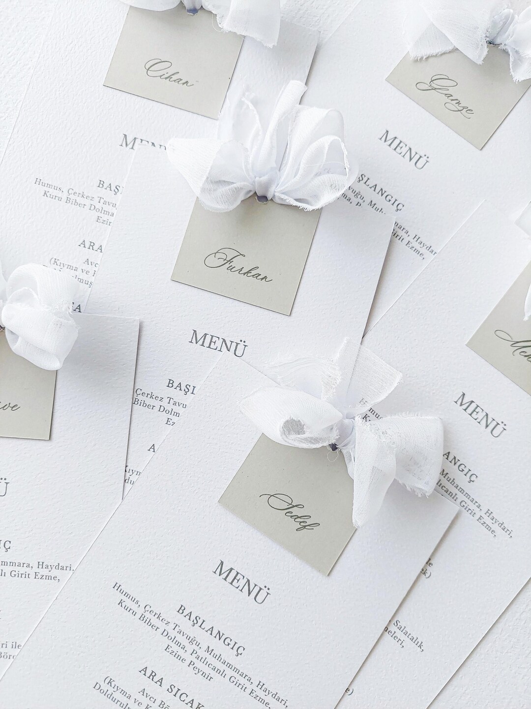 Event Menus, Menu With Place Card, Wedding Menu, Menus With Names ...