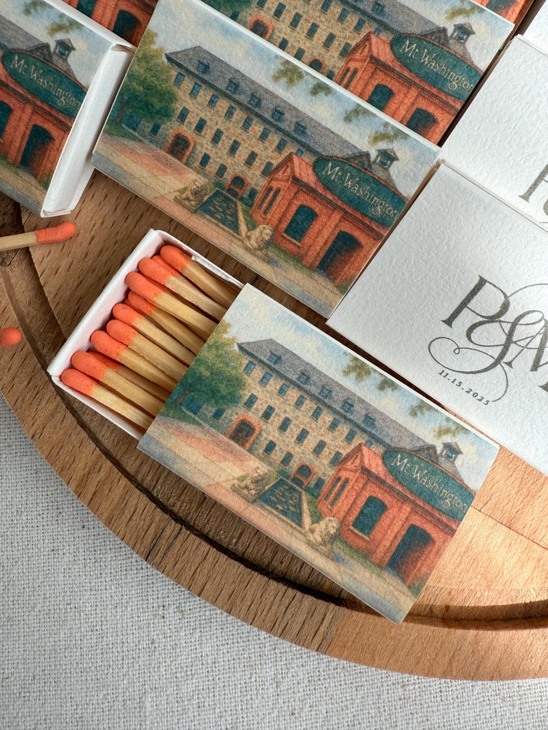 Custom Matchbook Art, Custom Match Boxes, Custom Matchboxes, Sketch ...