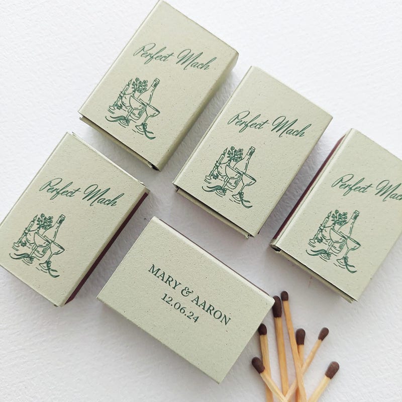 Personalised Matchboxes - Etsy Australia
