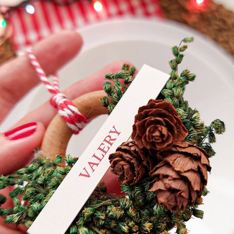 Christmas Placecards - Etsy