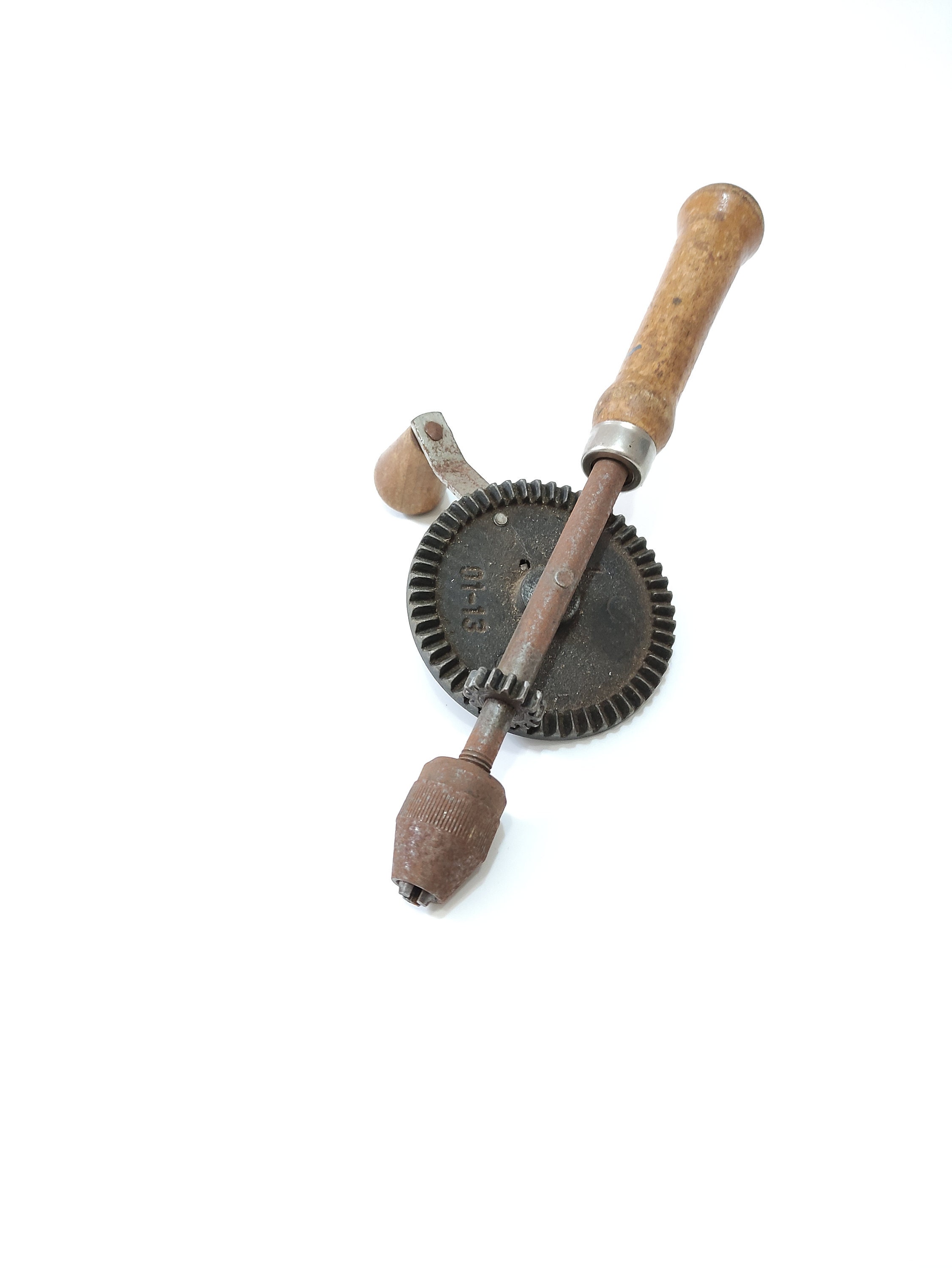 Antique Hand Drill From the 1900s, IN EXCELLENT CONDITION Old Strong ...