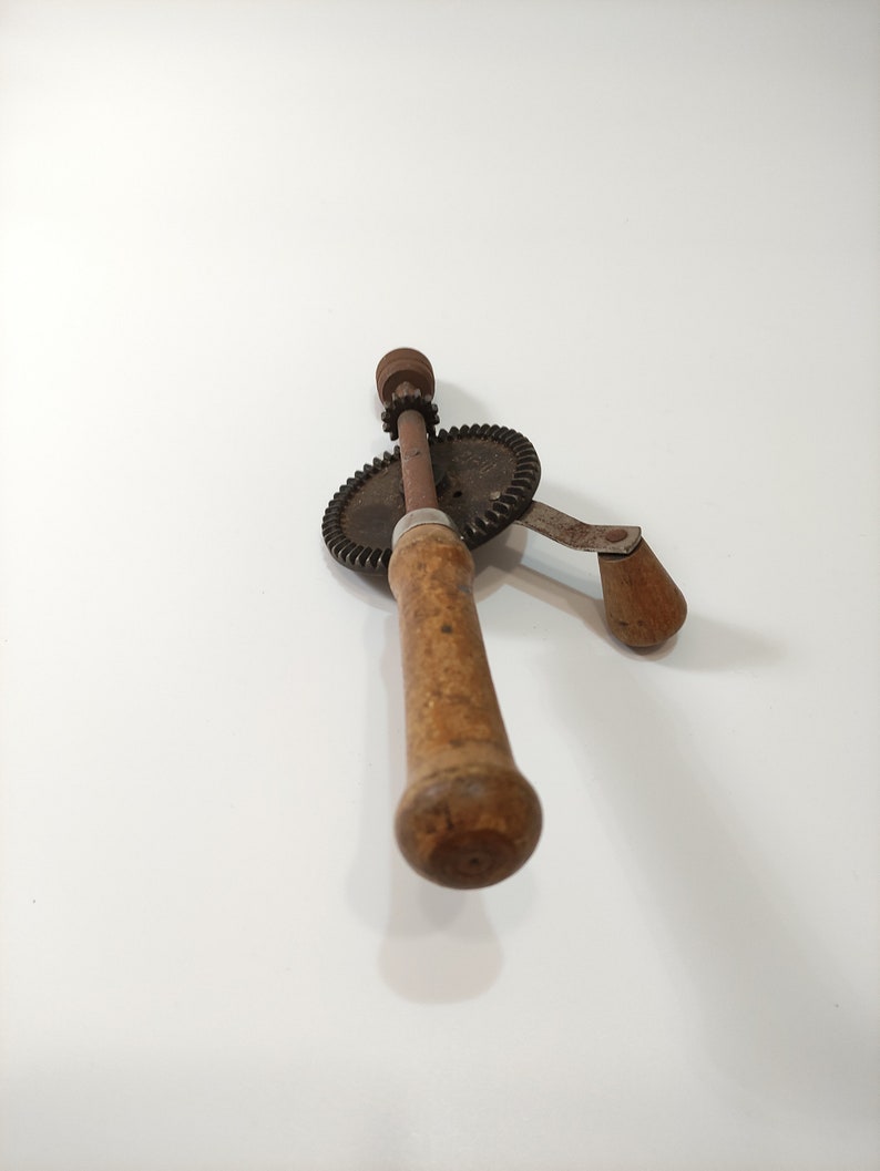Antique Hand Drill From the 1900s, IN EXCELLENT CONDITION Old Strong ...