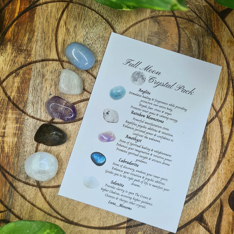 Moon Crystals - Etsy