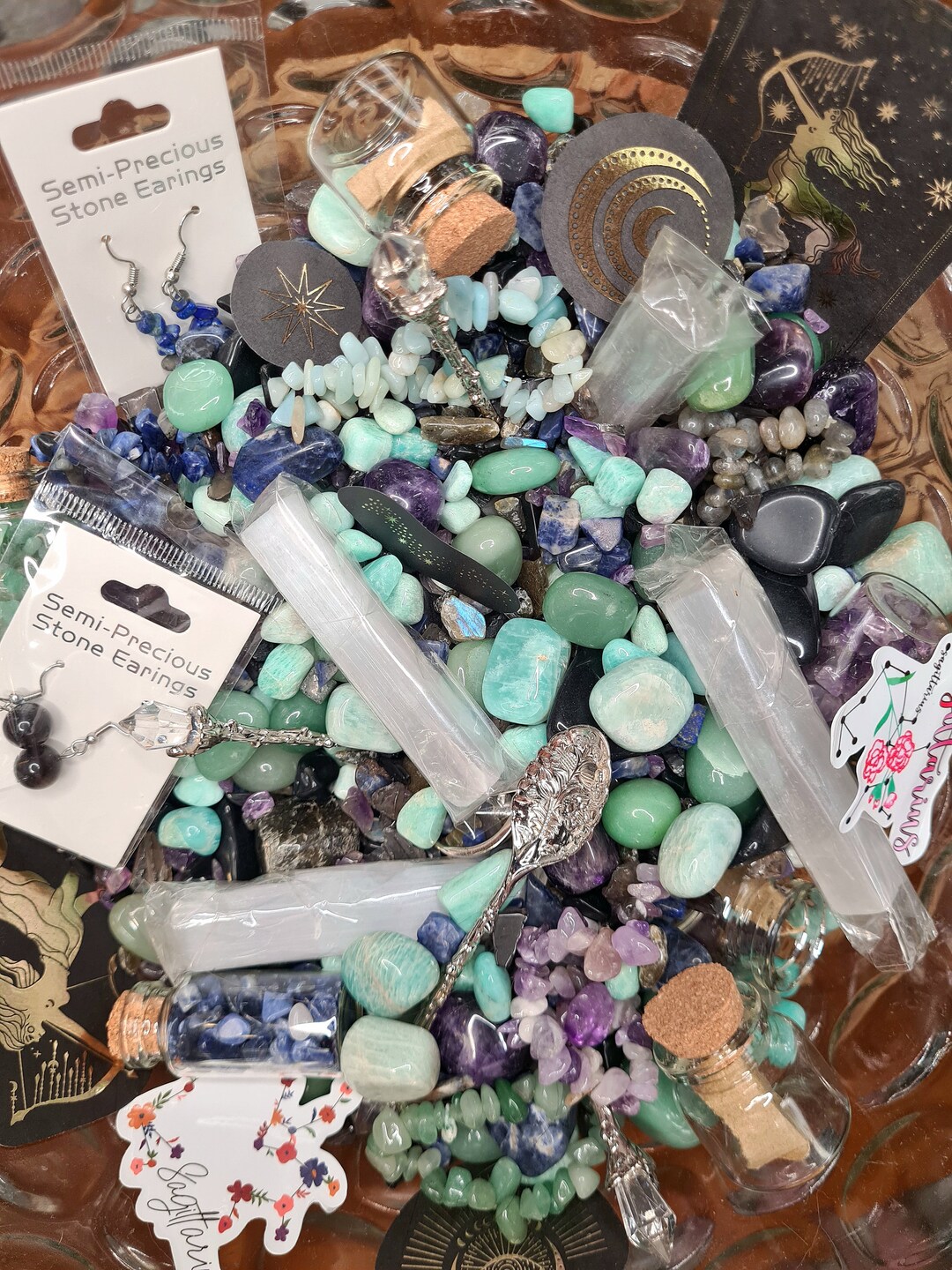 Sagittarius Zodiac Crystal Confetti Crystal Scoop Crystal Lucky Scoop ...