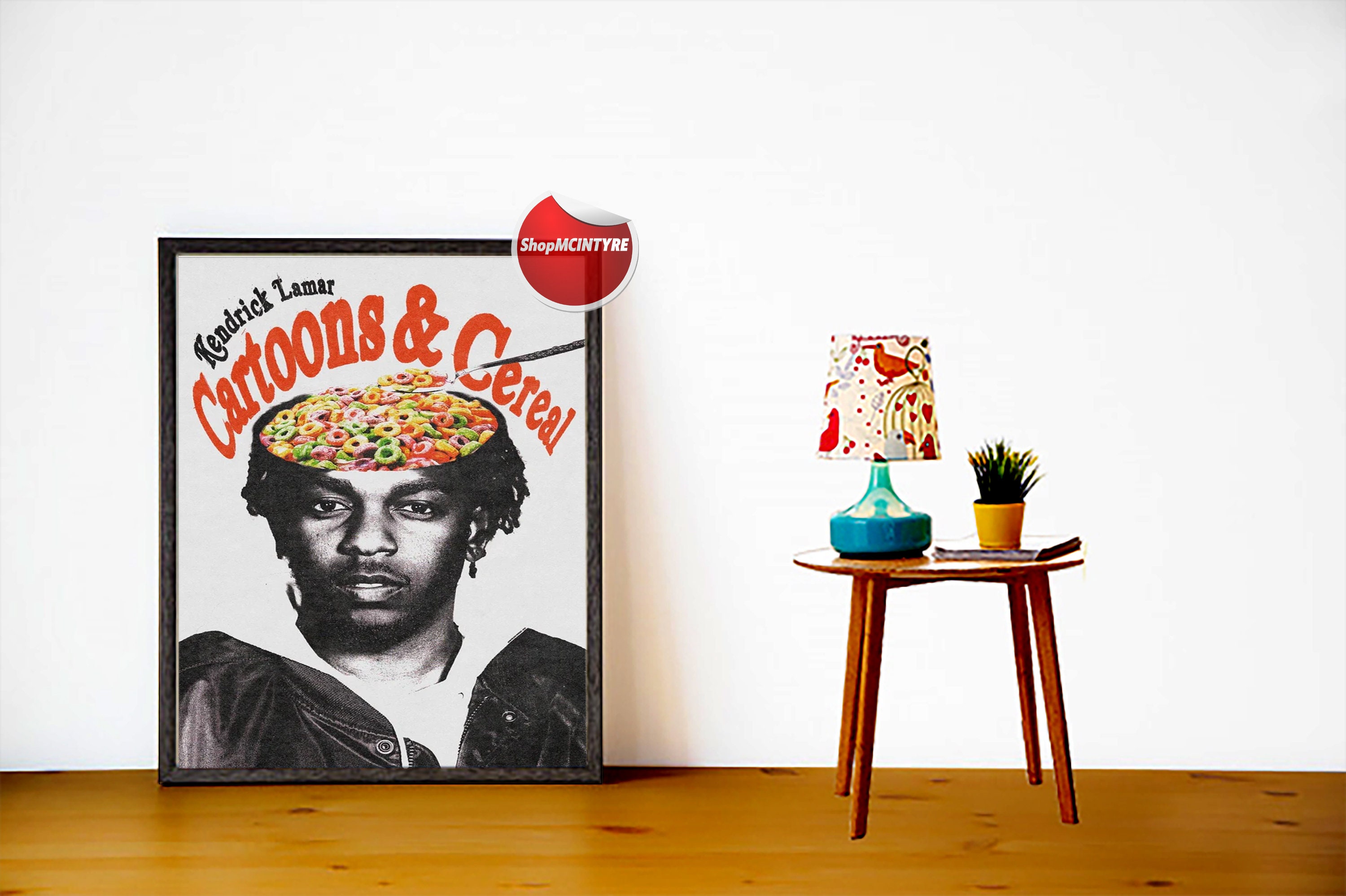 Kendrick Lamar Cartoons And Cereal Cover