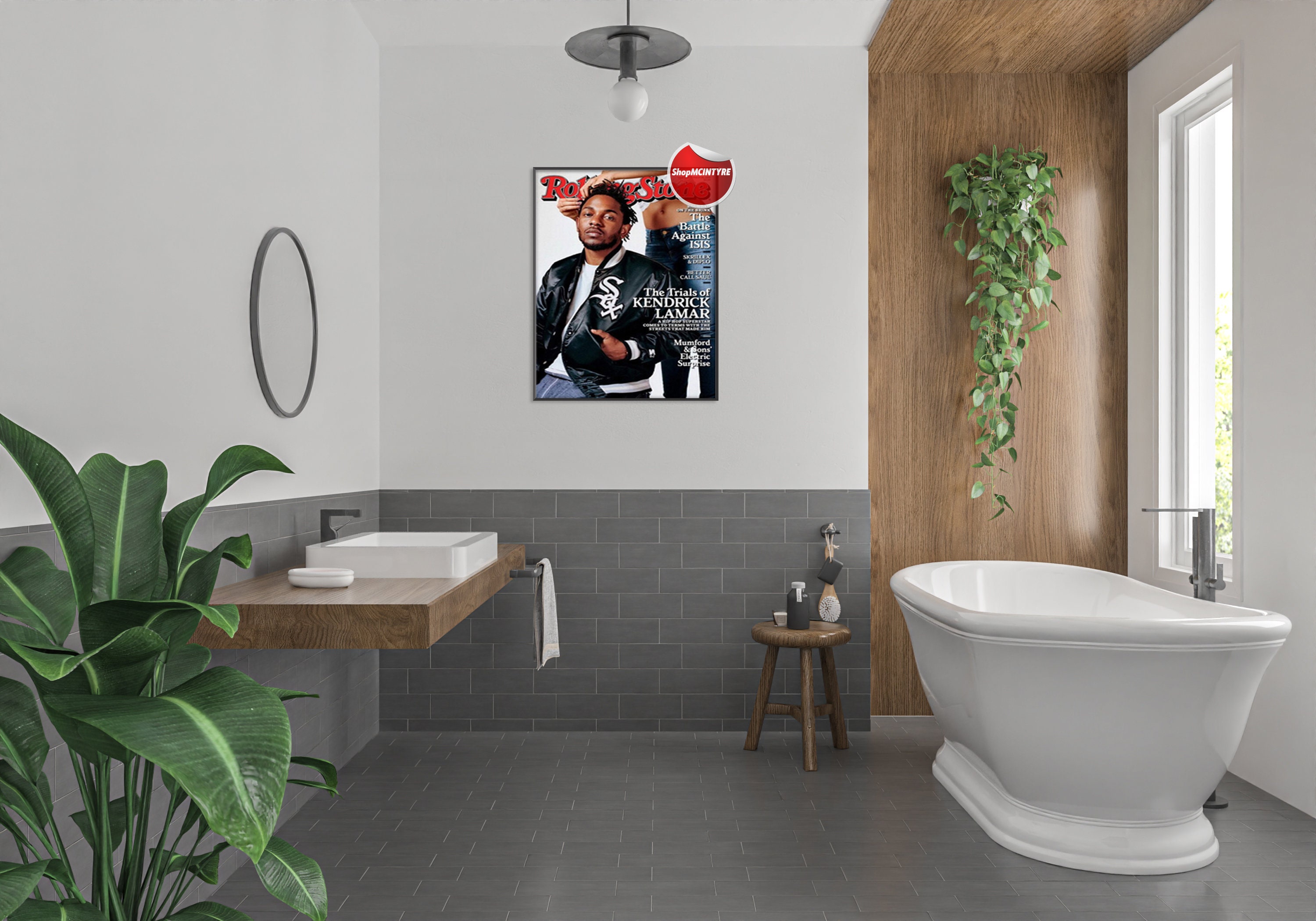 Kendrick Lamar Rappeur Américain Poster