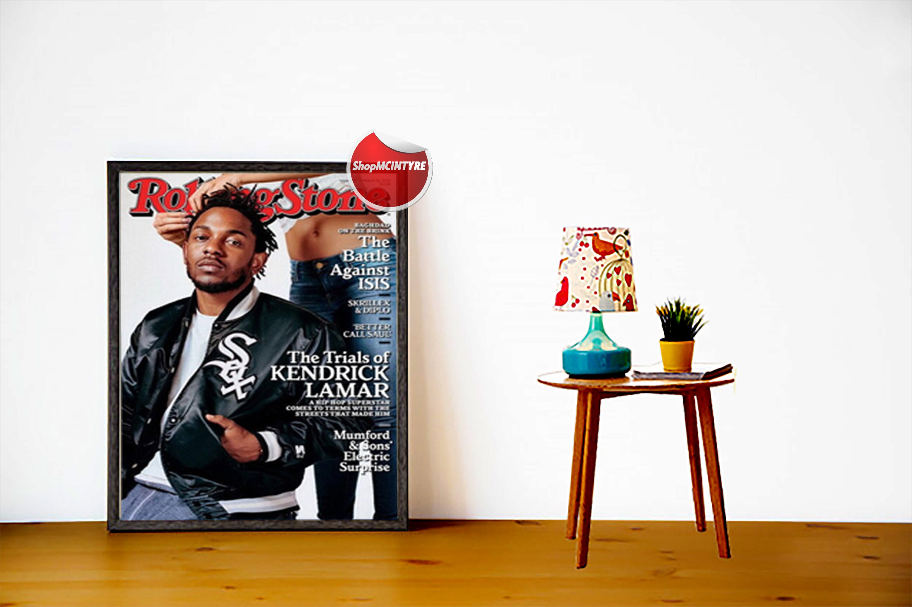 Kendrick Lamar Rappeur Américain Poster