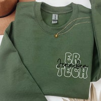 Emergency Department Crewneck, ER Nurse, Emergency Room Tech Gift, ER ...