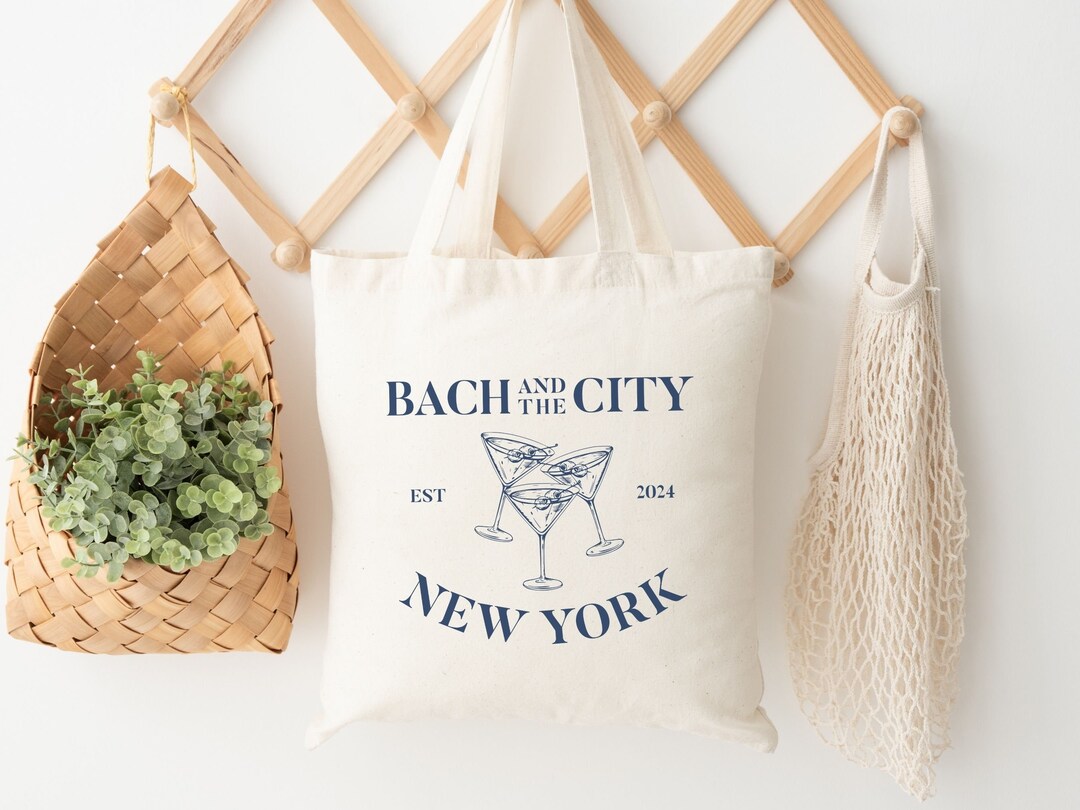 New York Bachelorette Tote Bag, NYC Bachelorette Tote Bags, Social Club ...