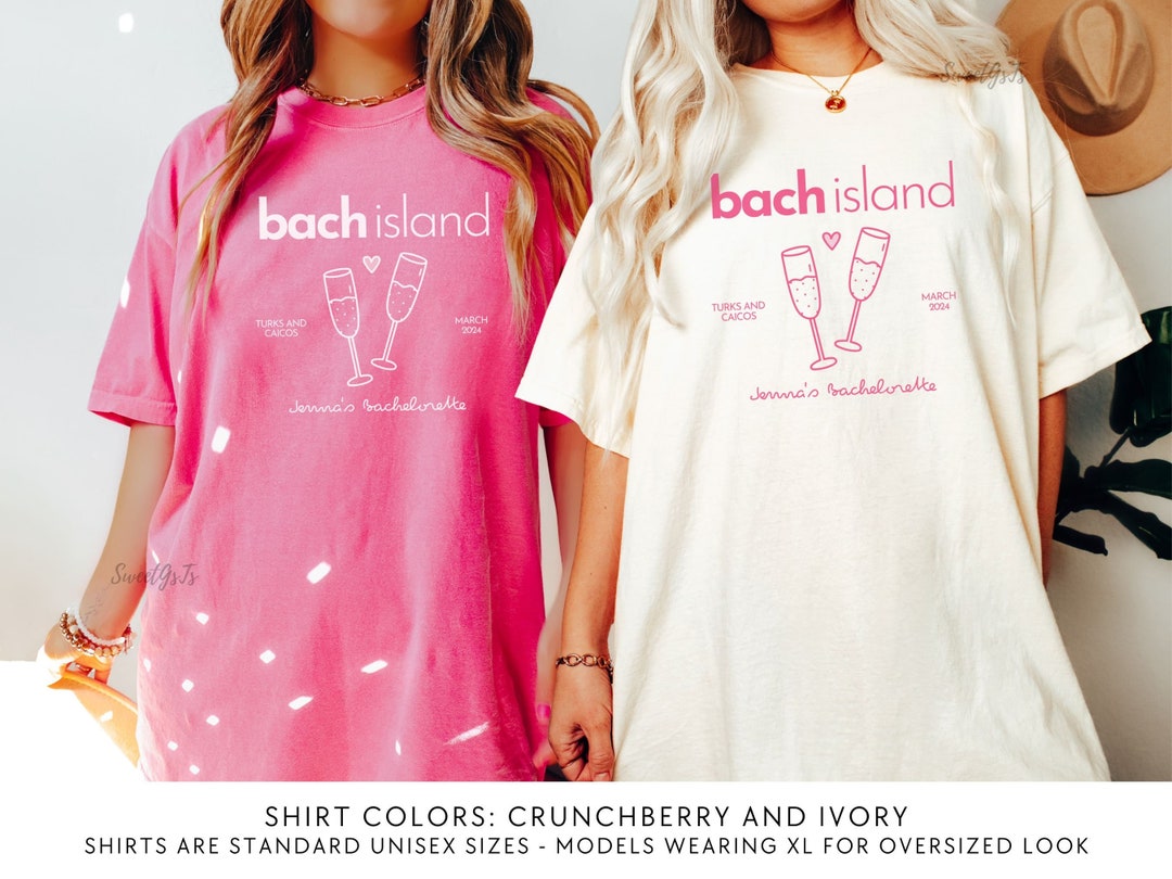 Bachelorette Party Shirts, Bach Island Tshirts, Bachelorette Island ...