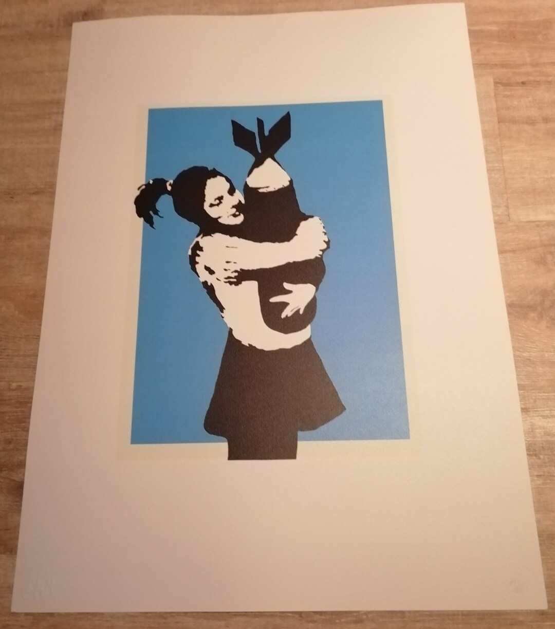 BANKSY Bomb Hugger Limited Edition With Certificate - Etsy