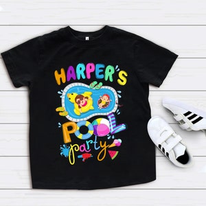 Personalized Pool Party Shirt, Pool Party T-shirt, Pool Party Apparel ...