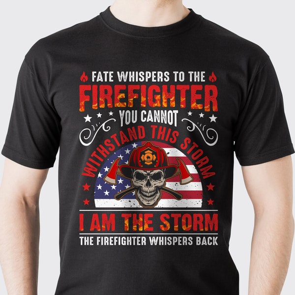 Firefighter T Shirts - Etsy