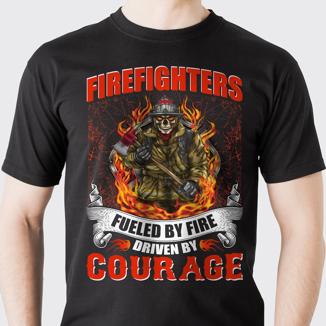 Custom Firefighter T Shirt, Firefighter Shirt, Firefighter Shirts for ...