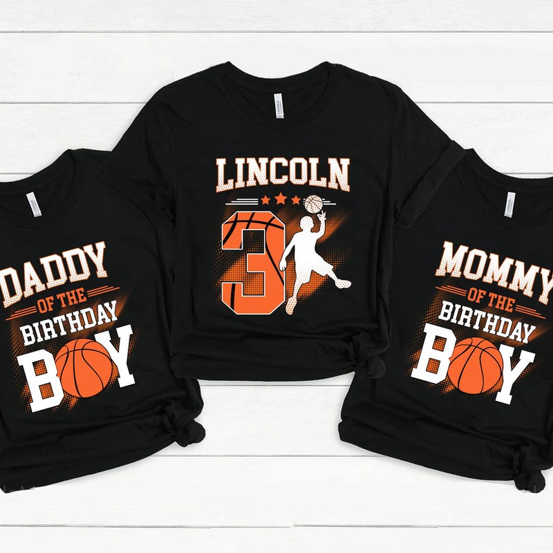 Basketball Birthday Shirt - Etsy