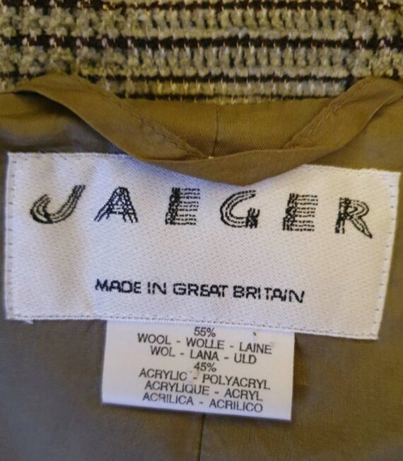 JAEGER - 70s Pistachio Corduroy Blend Wool Jacket - Gem