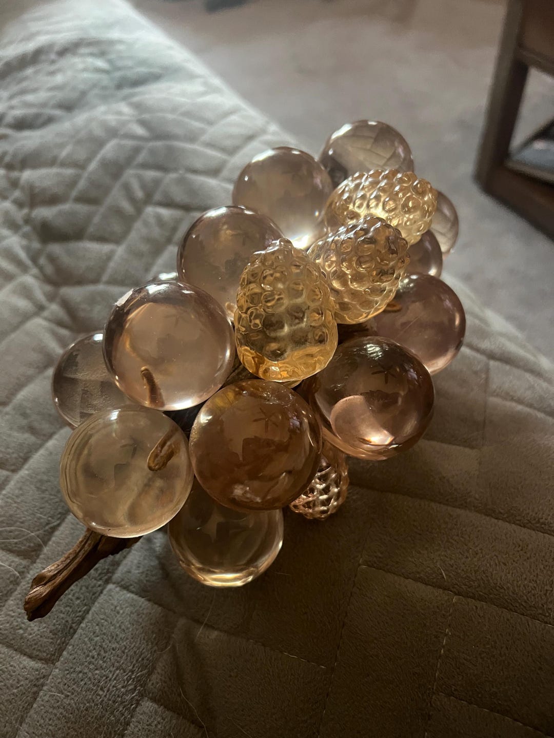 Lucite Large Grape Cluster, Mid Century Modern - Etsy