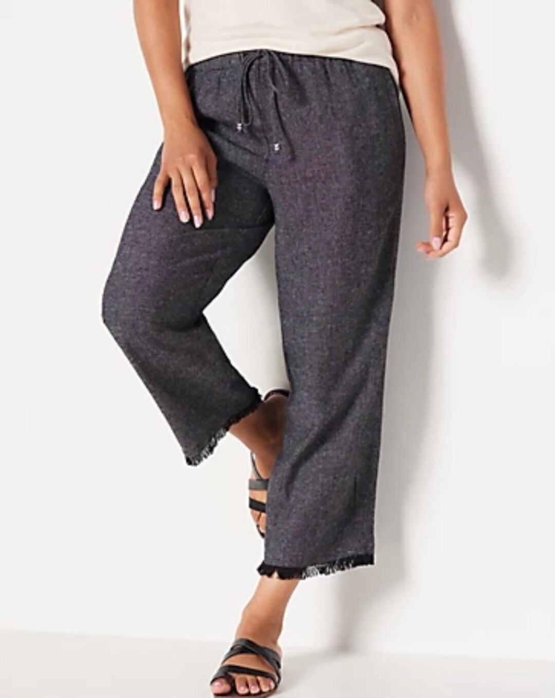 NWT / IN BAG Susan Graver Capri Pull on Summer/spring Blue - Etsy