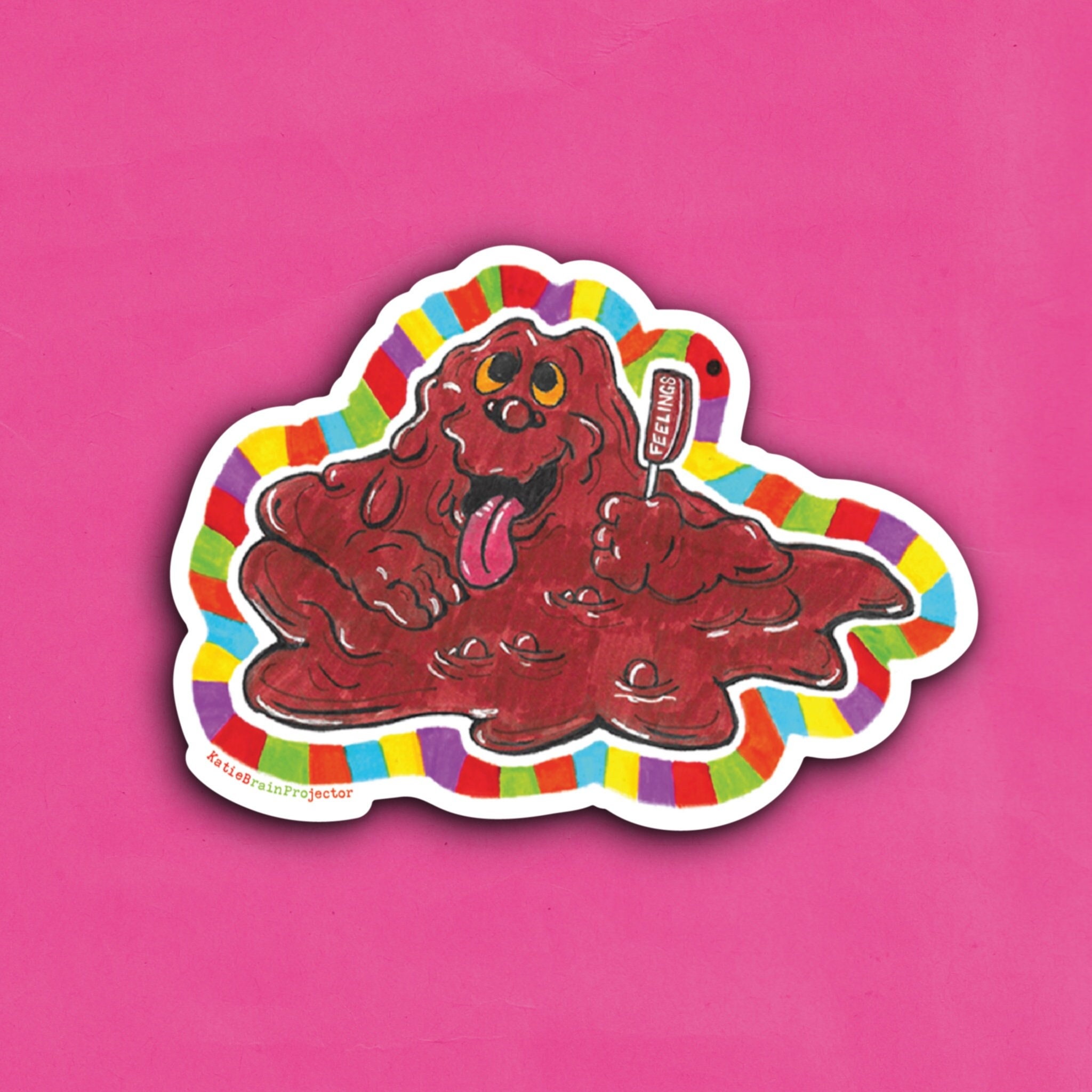 Candy Land Gloppy Vinyl Sticker/laptop Decal - Etsy