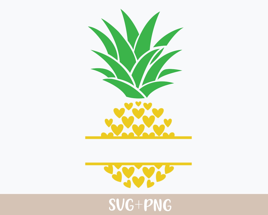 Pineapple SVG Bundle Pineapple Clipart Pineapple Png | Etsy
