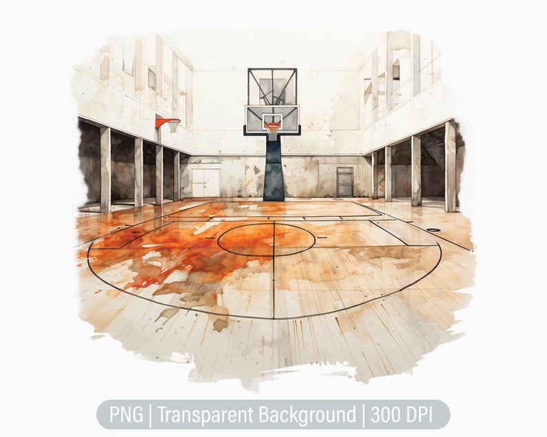 Basketball Court Clipart, Basketball PNG, Basketball Jersey, Junk ...