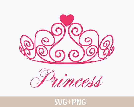 Princess SVG Tiara Svg Crown Svg Princess Tiarra Svg Cut | Etsy