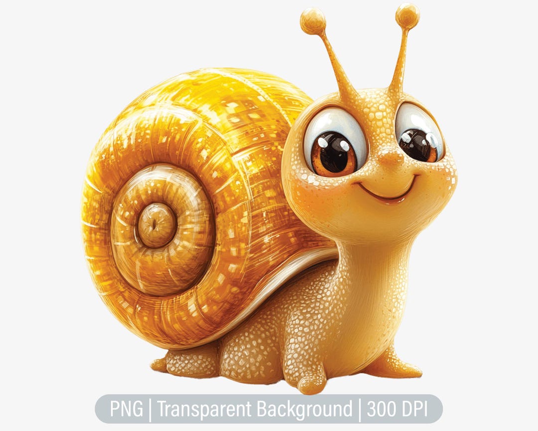Cute Snail Clipart, Reptile Animal PNG, Baby Snail, Junk Journals ...