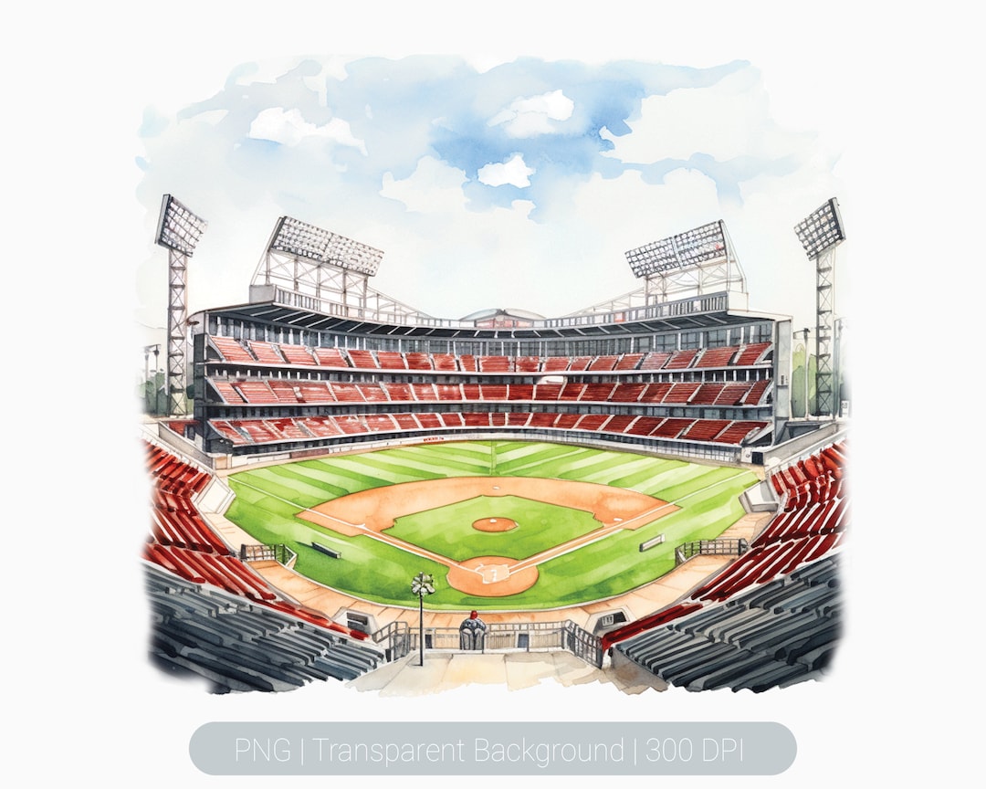 Baseball Stadium Clipart, Sports Png, Baseball Png, Baseball Field ...