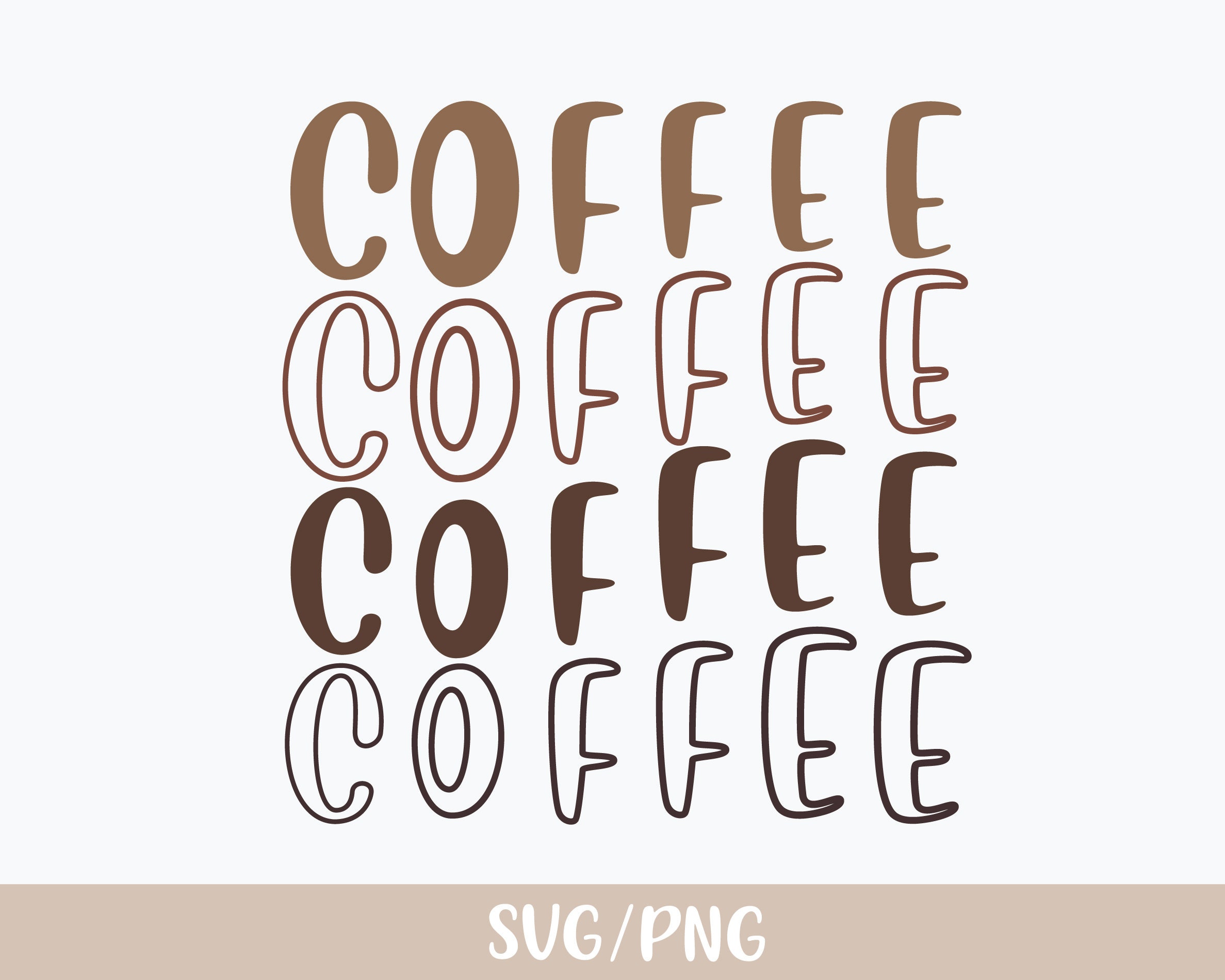 Coffee SVG Bundle Funny Coffee Svg Coffee Quote Caffeine | Etsy