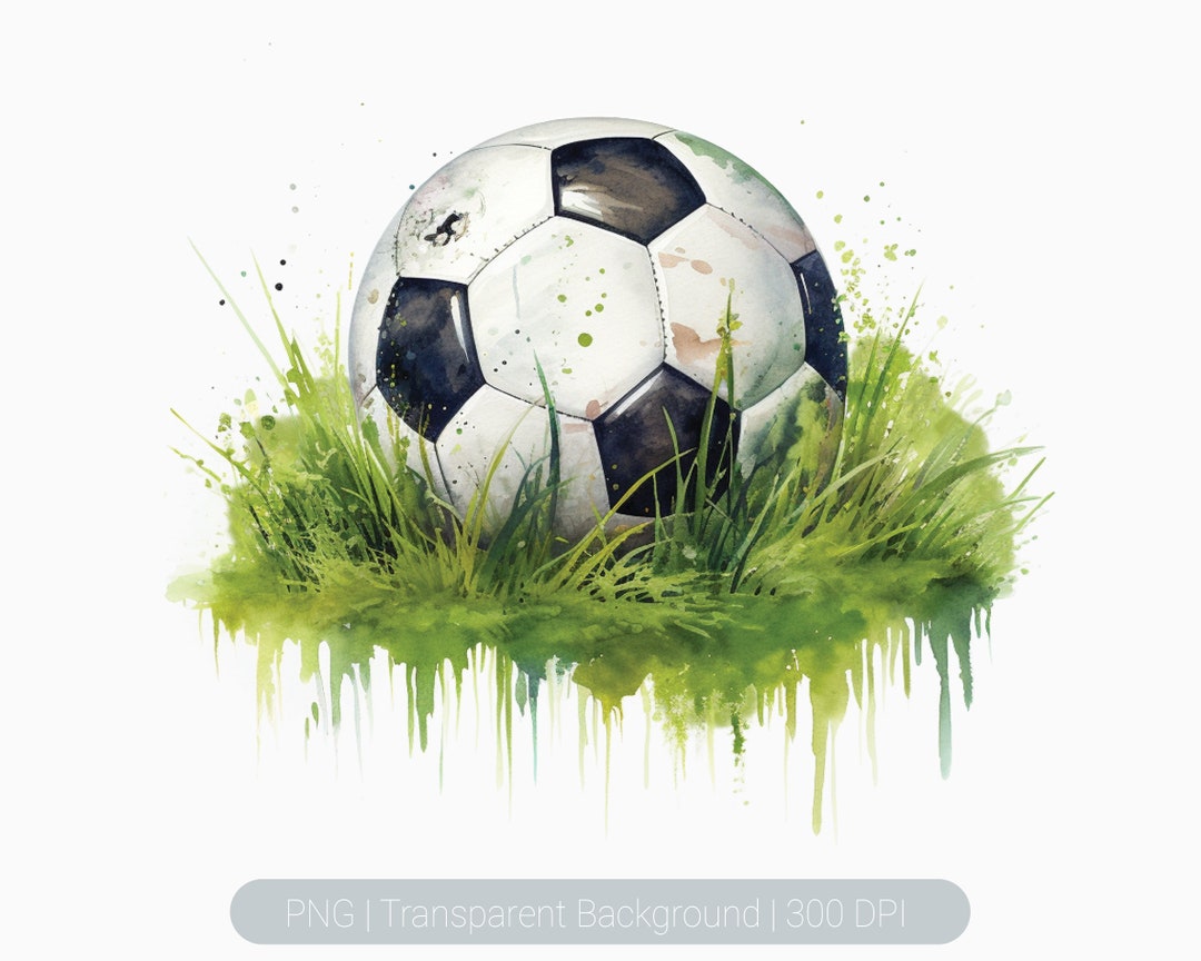 Watercolor Soccer Ball Clipart, Soccer Ball Png, Football Clipart ...