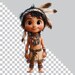 Native American Boy Clipart, Western Indian, Junk Journals ...