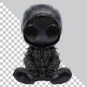 Gothic Baby Clipart, Dark Fantasy, Gothic Party Png, Gothic Nursery ...