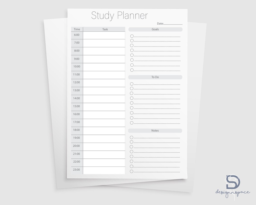 Student Digital Planner, Academic Planner, College Planner, Study ...