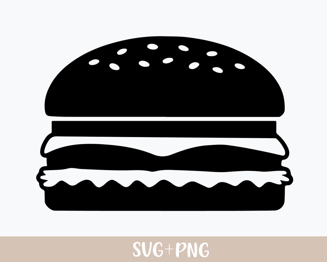 Hamburger SVG Bundle Cheese Burger Svg Burger Svg Hamburger | Etsy