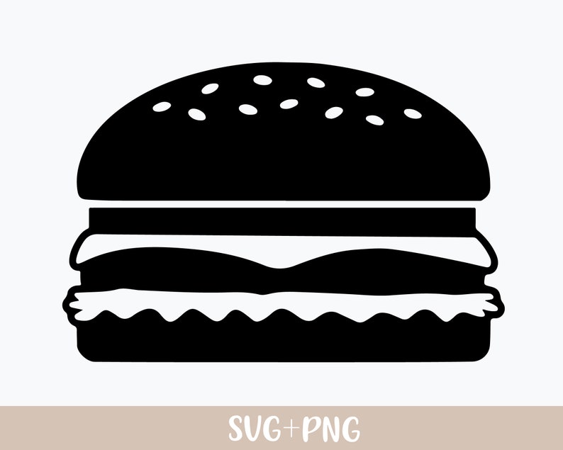 Hamburger SVG Bundle Cheese Burger Svg Burger Svg Hamburger | Etsy