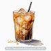 Watercolor Iced Coffee Clipart, Coffee Drinks Clipart, Coffee Beans ...