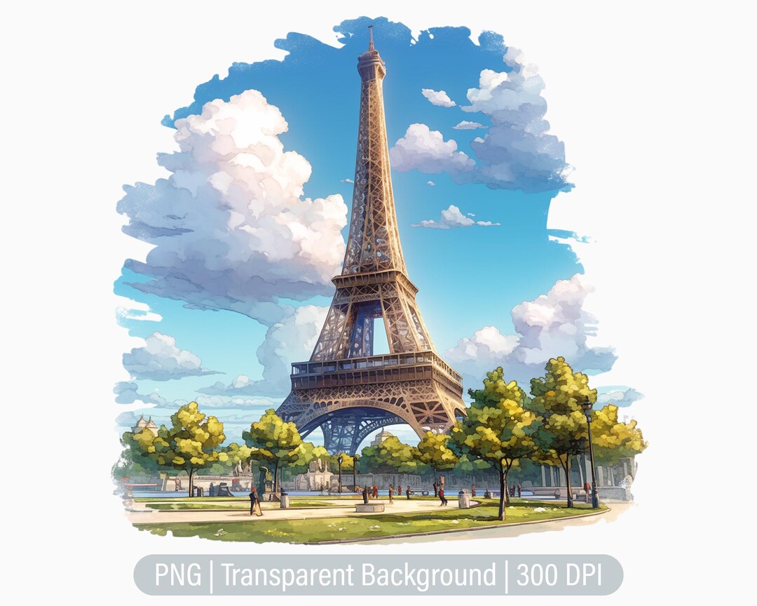 Eiffel Tower, Landmarks Clipart, Paris France, Famous Monuments, Junk ...