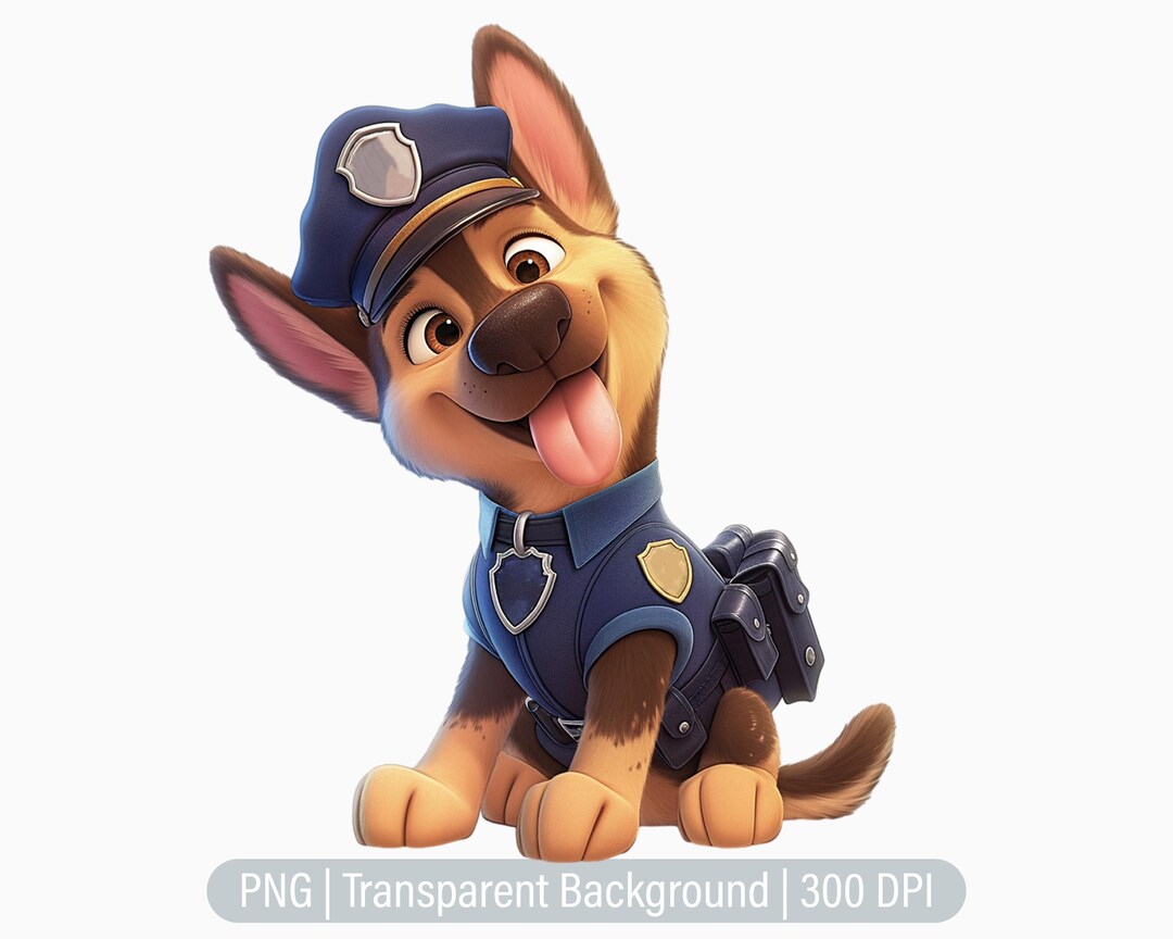 Police Dog Clipart, Cute Police Officer PNG, Police, Cop Dog, Junk ...