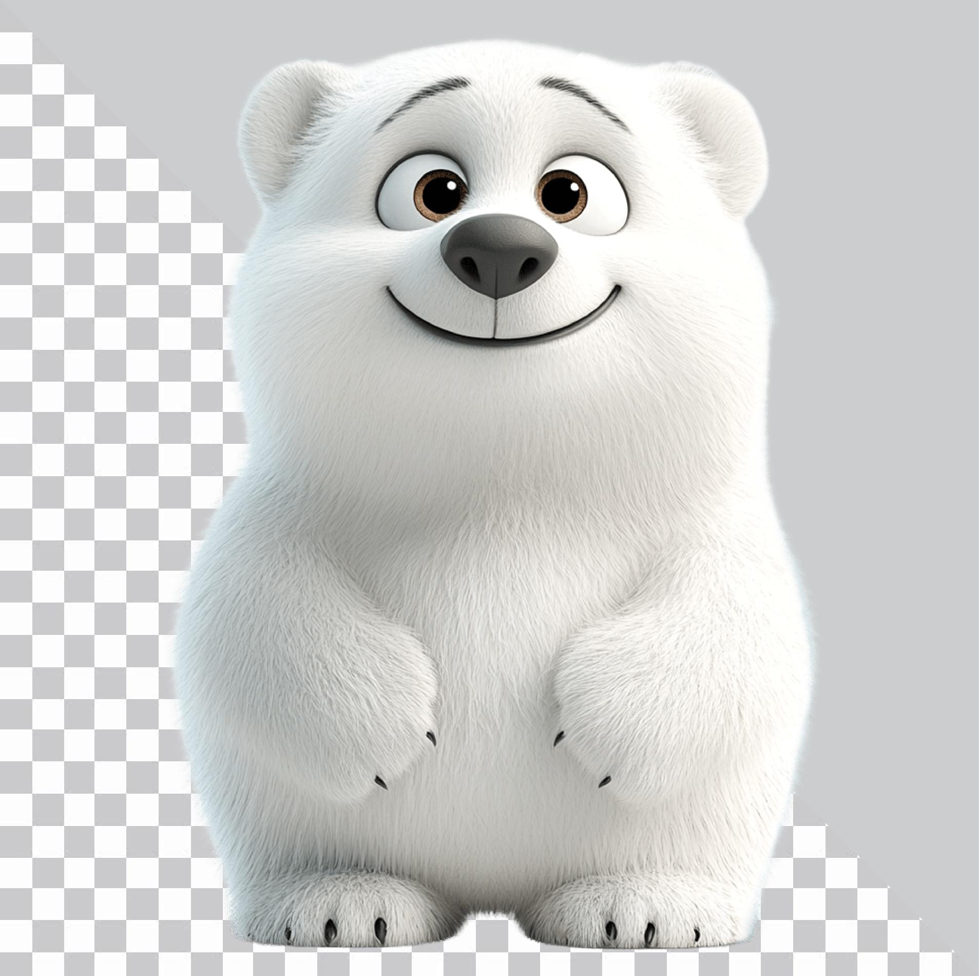 Artic Animals Clipart, Snow Animals Png, Cute Winter Animals Png ...