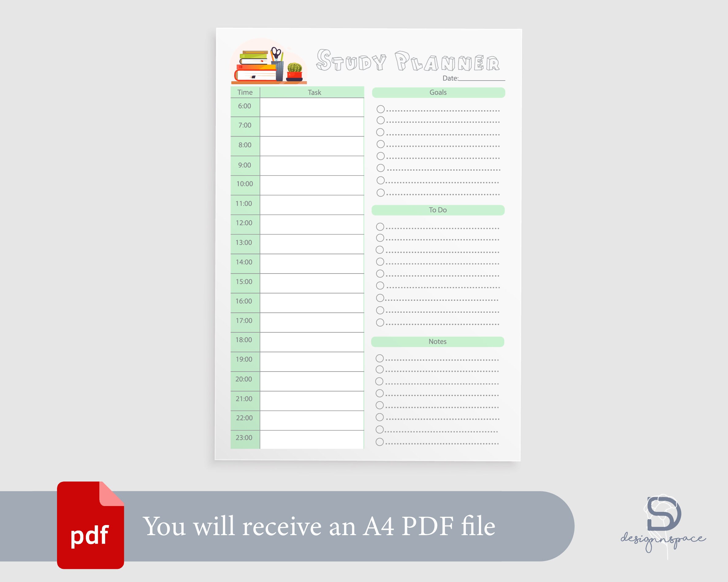 Student Digital Planner Academic Planner College Planner - Etsy