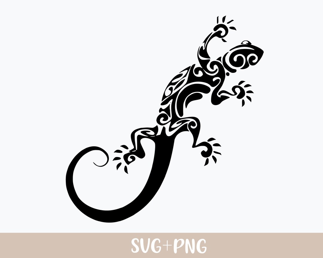 Lizard SVG, Lizard Png, Gecko Svg, Lizard Clipart, Lizard Cut Files for ...