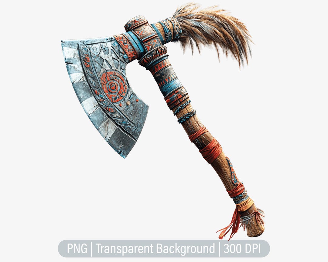 Native American Tomahawk Clipart, Western Indian, Junk Journals ...