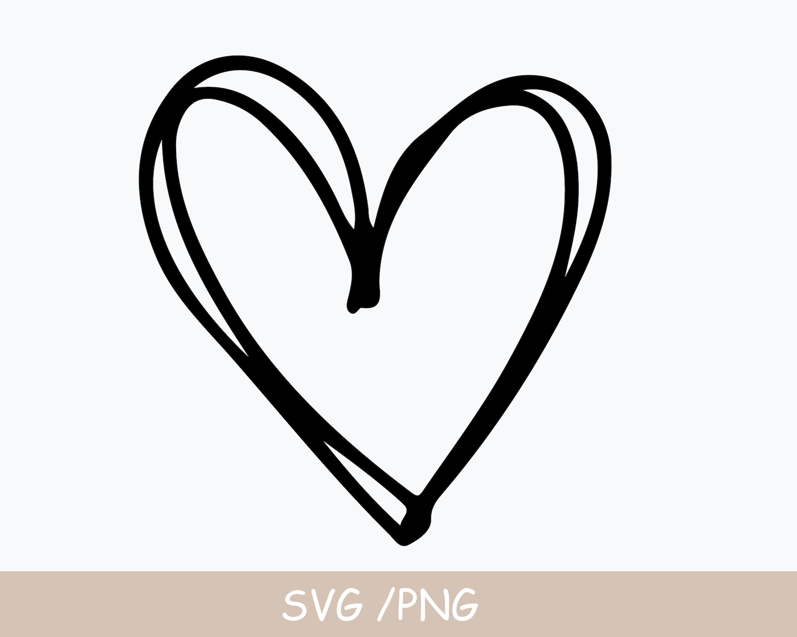 Heart Svg Bundle, Heart Svg, Hand Drawn Heart Svg, Open Heart Svg ...