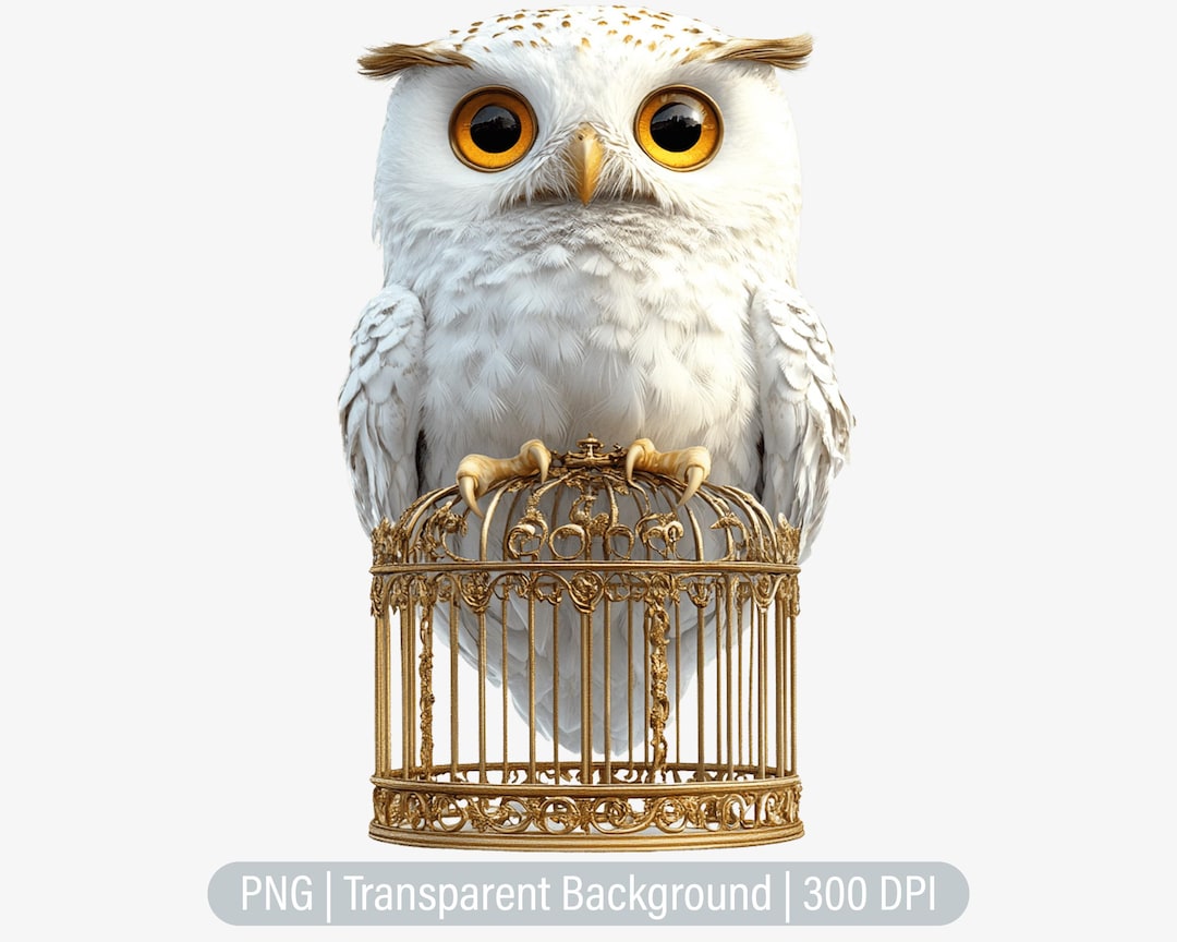 White Owl Clipart, Wizard Owl Magic School PNG, Junk Journals ...