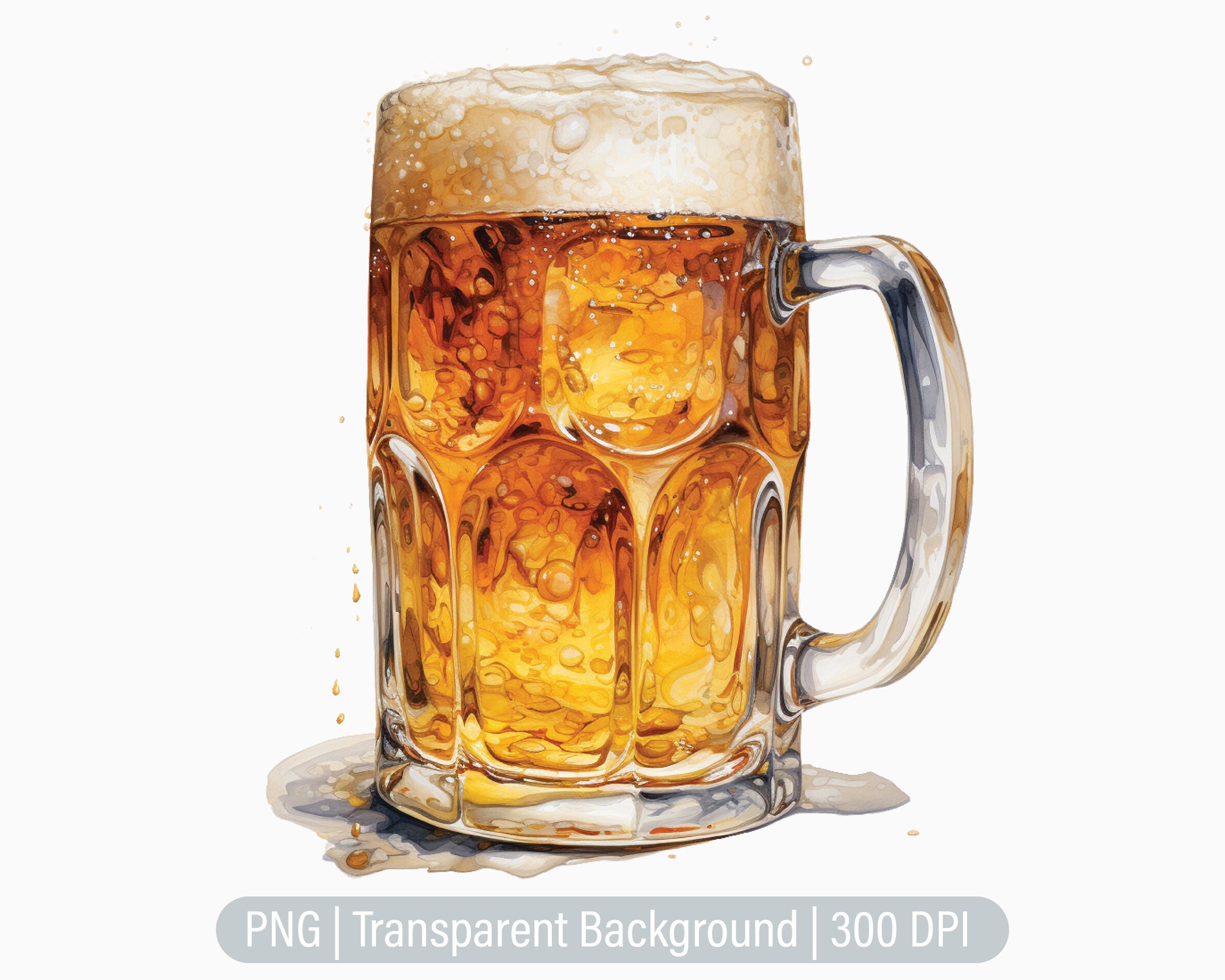 Beer Glass Clipart, Bear PNG, Alcohol Clipart, Bear Bottle, Junk ...