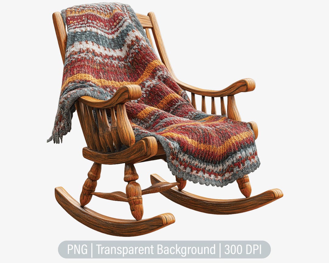 Granny Rocking Chair Clipart, Grandparents PNG, Grandma Chair, Junk ...