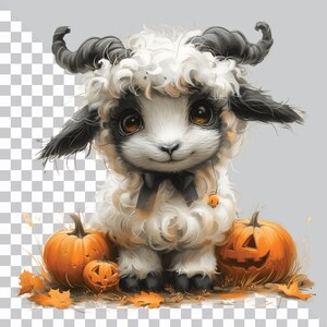 Halloween Farm Animals Clipart, Cute Animals Png, Farm Animals Png ...