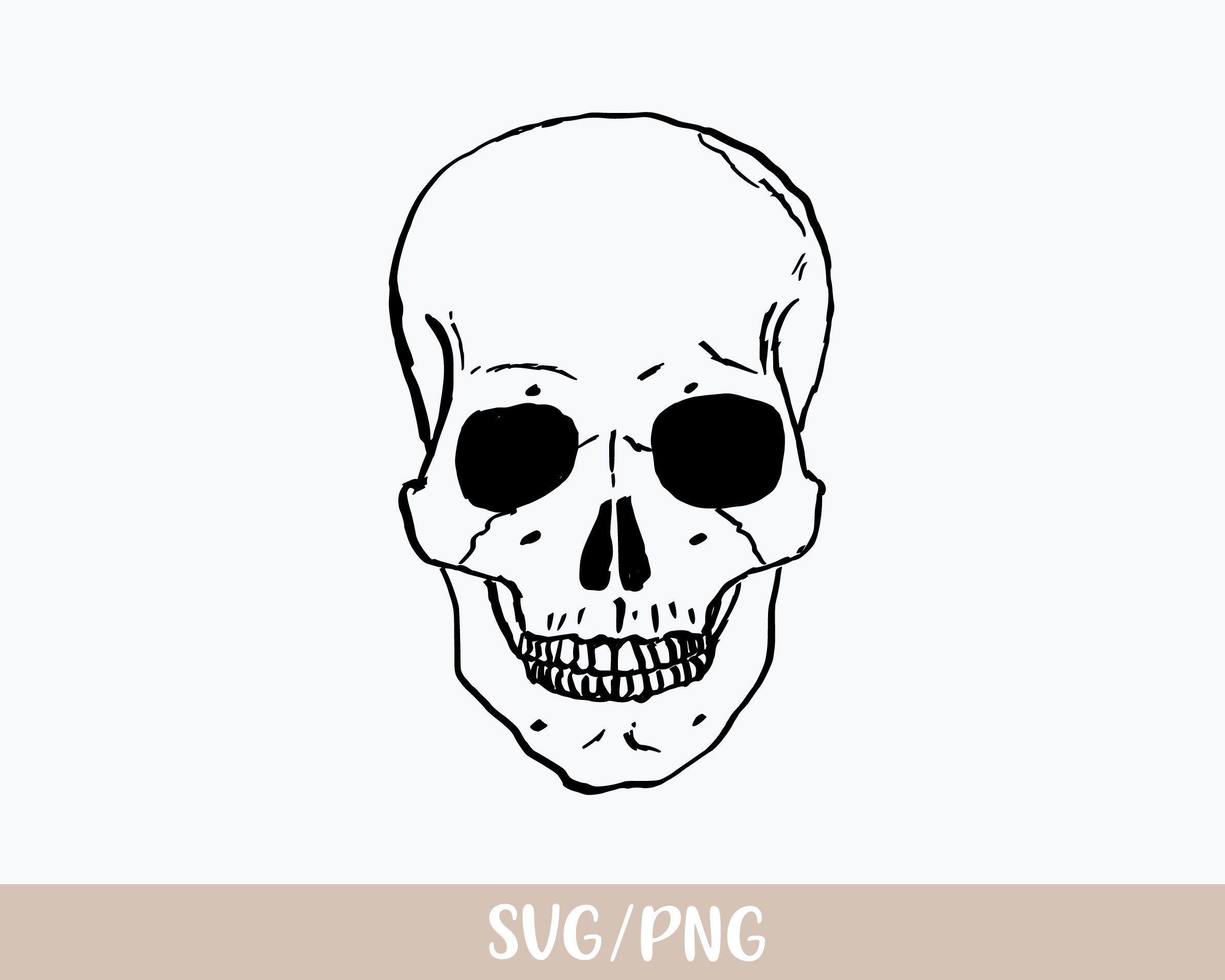 Skull SVG Bundle Skull Png Skull Vector Skull Cut Files | Etsy